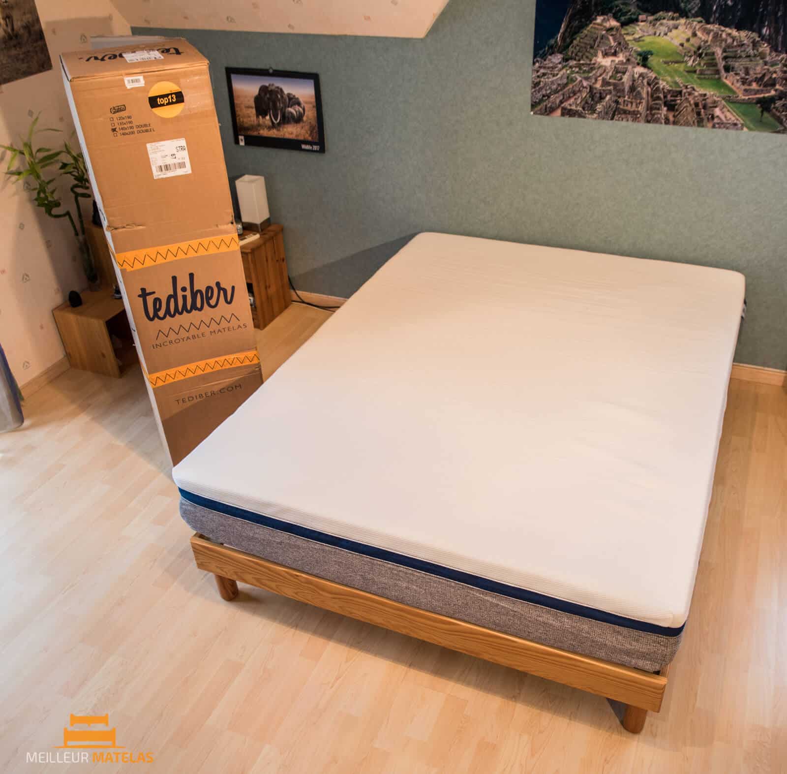 Avis matelas Tediber : notre test complet du matelas